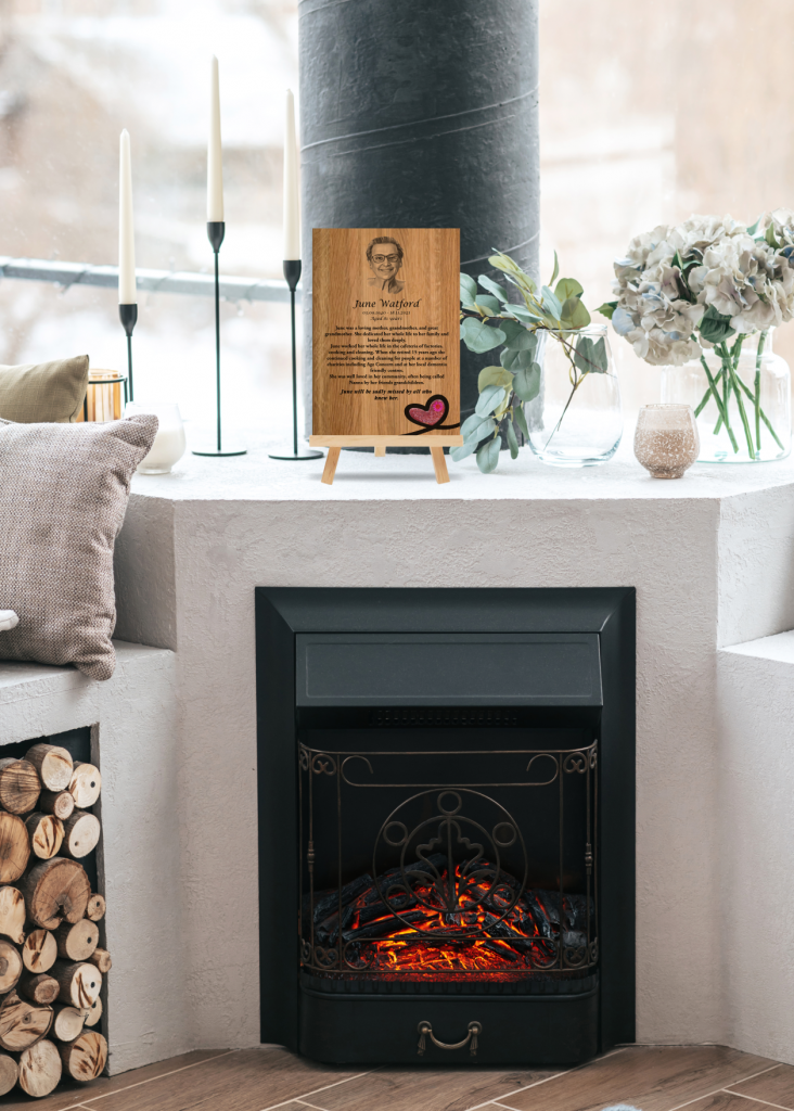 Personalised Engraved Slate Plaque with Engraved Portrait - Hurstwood ...